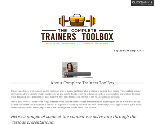 Complete Trainers Toolbox – Practical Solutions to Common Problems ...
