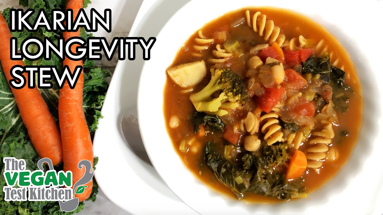 IKARIAN Longevity Stew | WFPB RECIPE | Blue Zones Diet | The Vegan Test ...